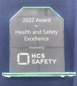 Health and safety Excellence Award - Corrigenda