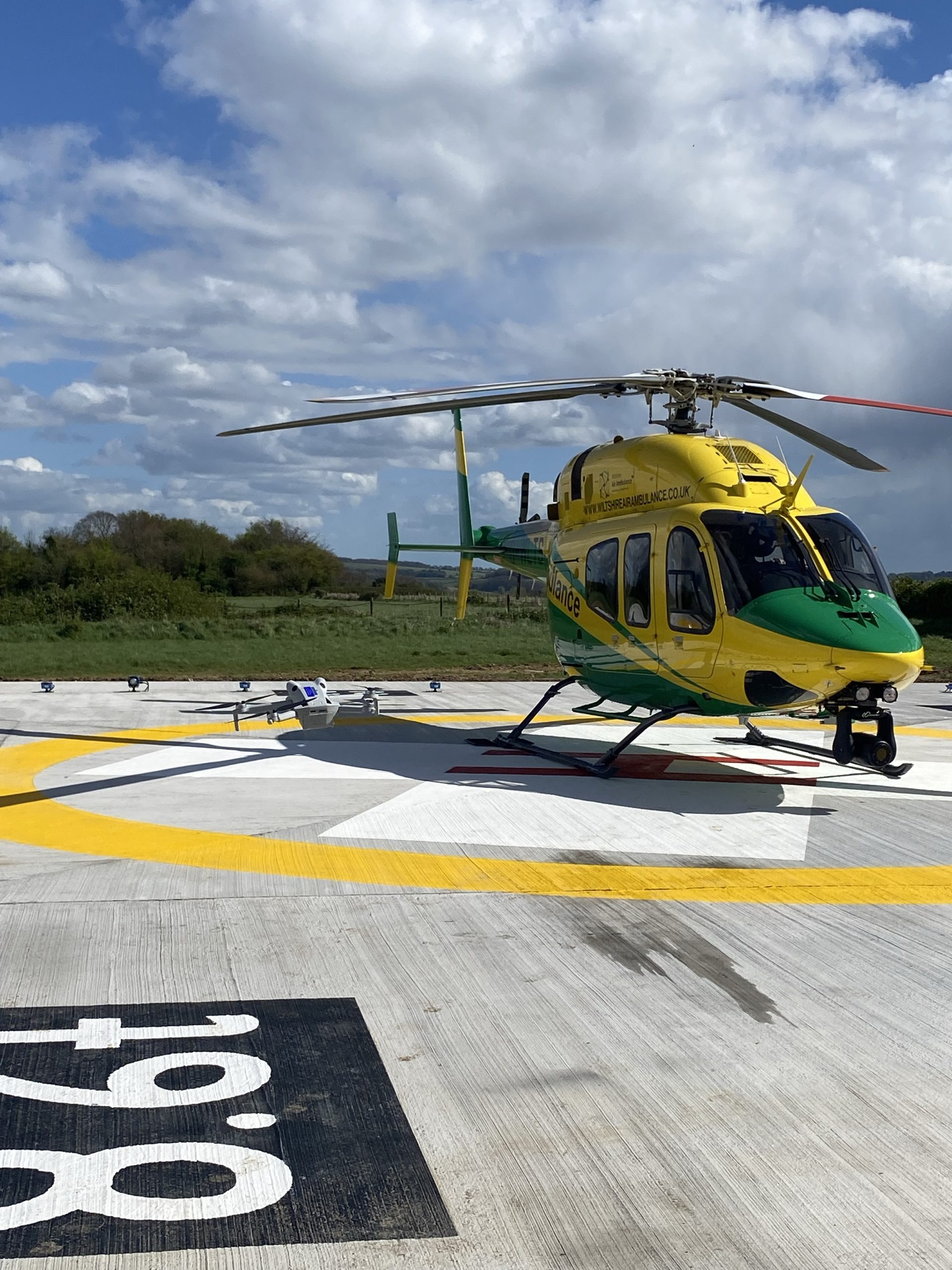 Corrigenda Delivers Salisbury Hospital Helipad Construction - Corrigenda
